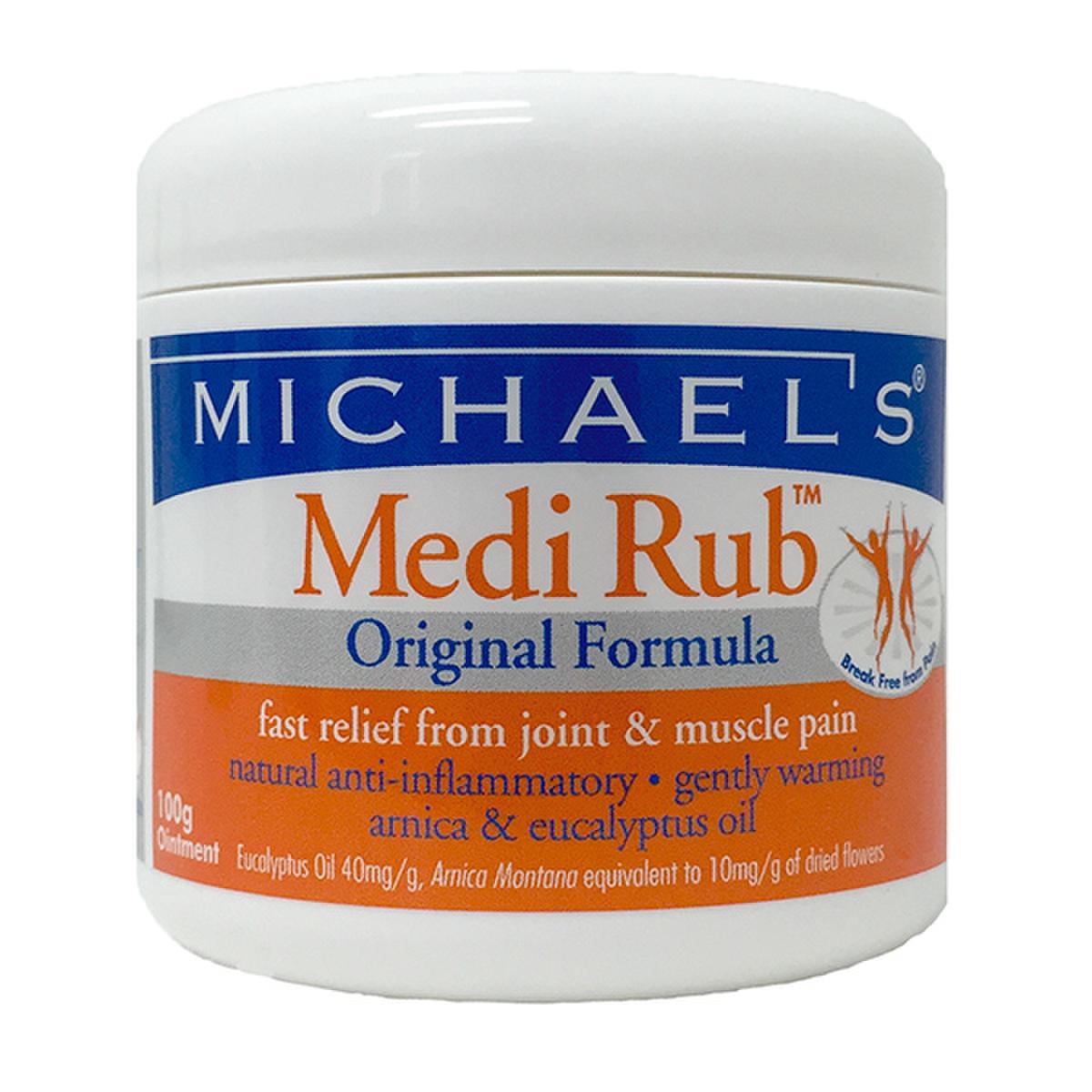 Buy Michaels Medi Rub 100g | Wizard Pharmacy
