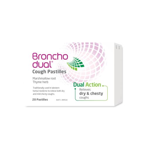 Buy Broncho Dual Cough Pastilles 20 | Wizard Pharmacy