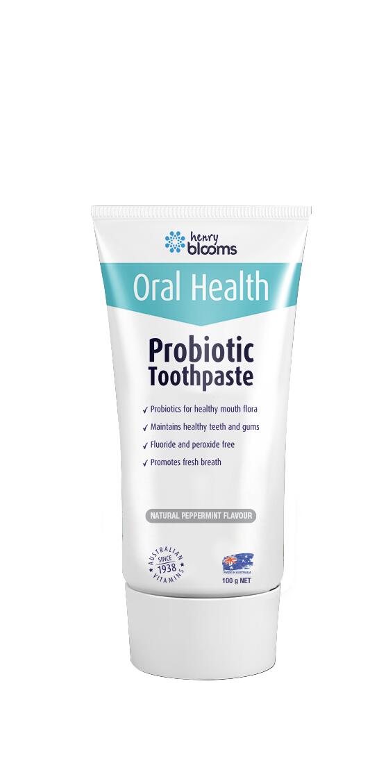 Buy Henry Blooms Probiotic Toothpaste 100g | Wizard Pharmacy