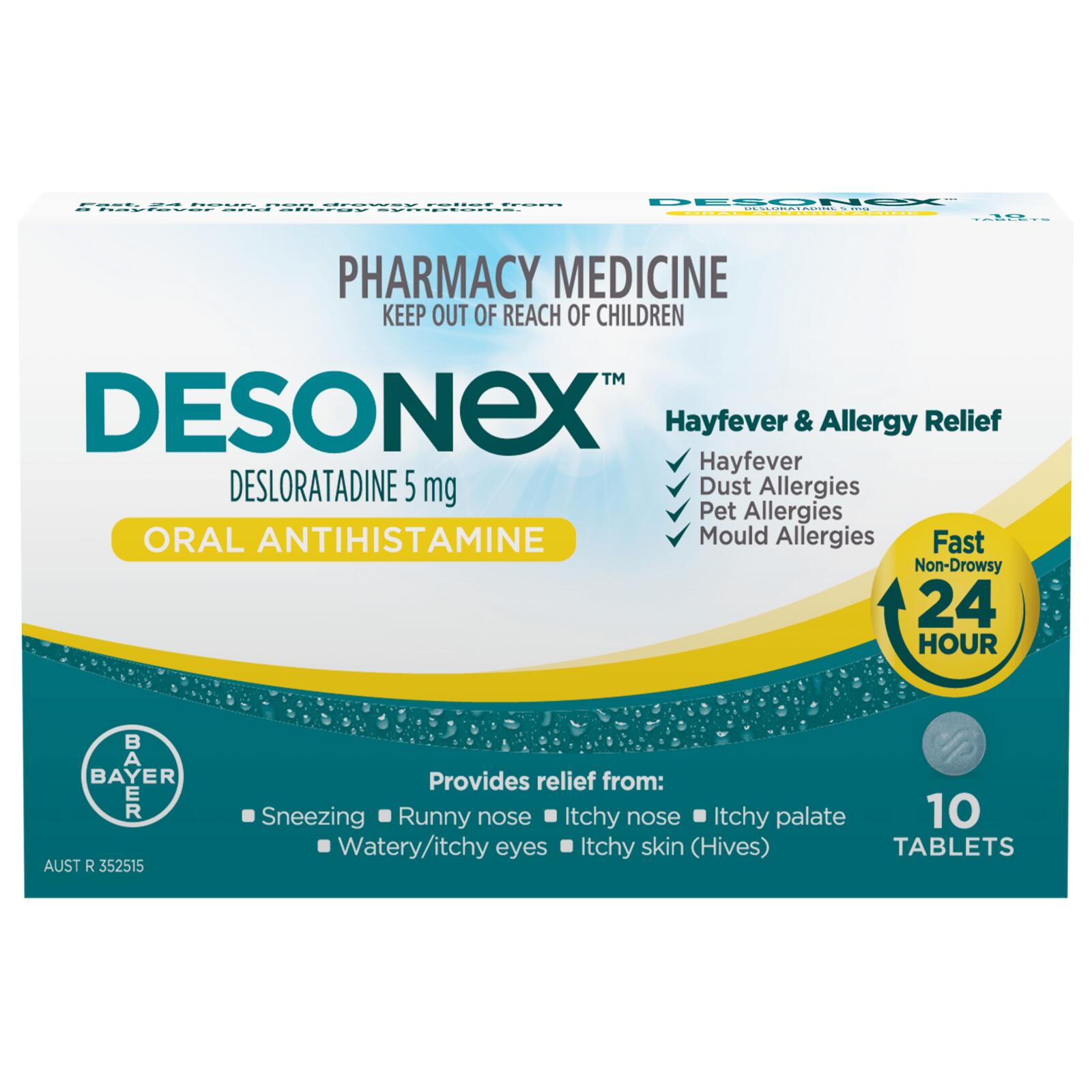 Buy Desonex Desloratadine 5mg Tablets 10 | Wizard Pharmacy