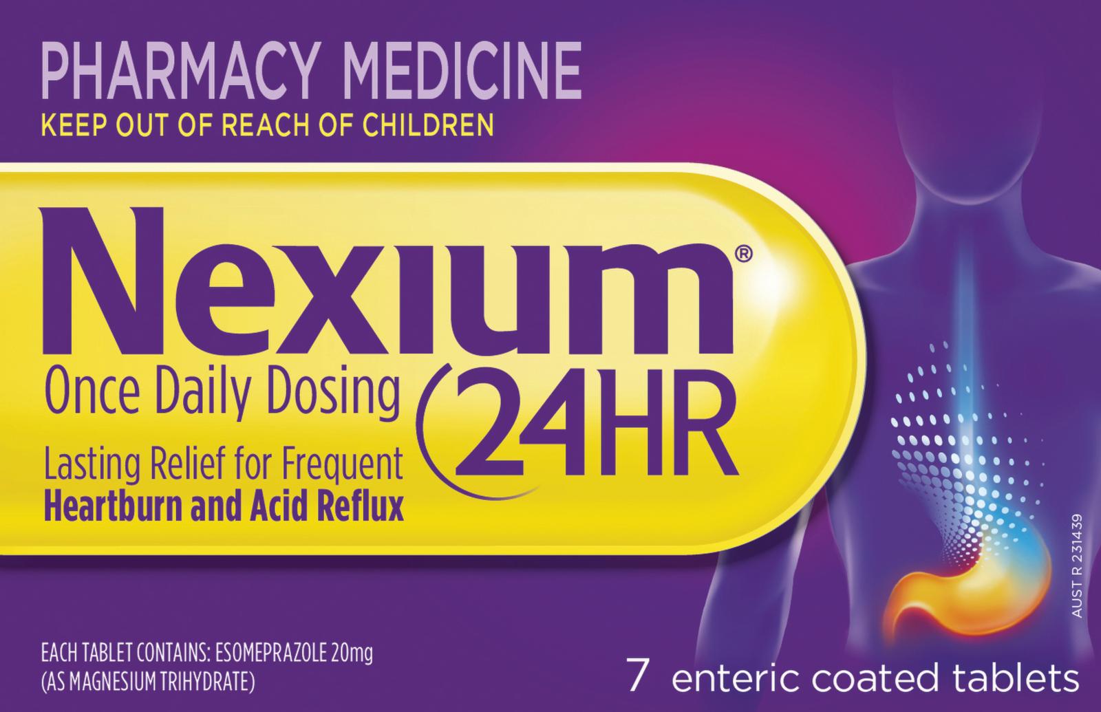 Buy Nexium 24 Hour 20mg Tablets 7 | Wizard Pharmacy