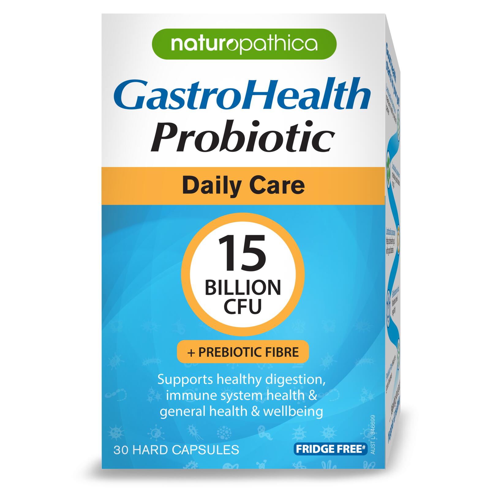 Buy Naturopathica Gastro Health Capsules 30 | Wizard Pharmacy