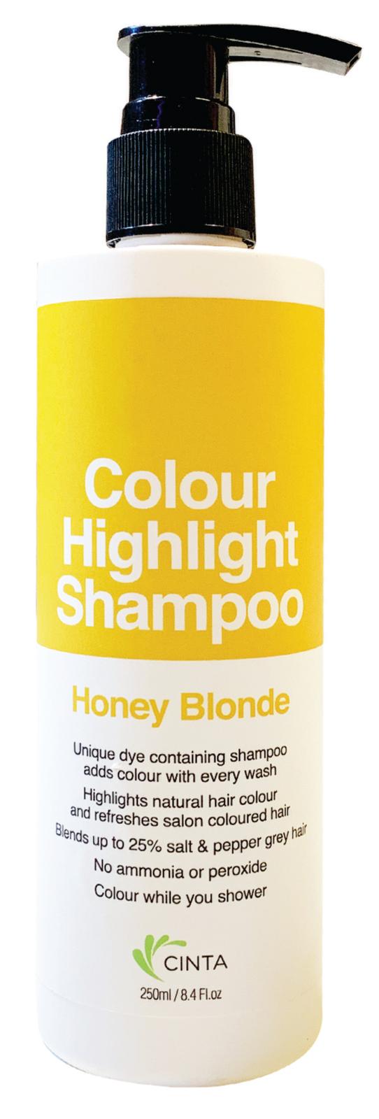 Buy Cinta Colour Shampoo Honey Blonde 250ml | Wizard Pharmacy