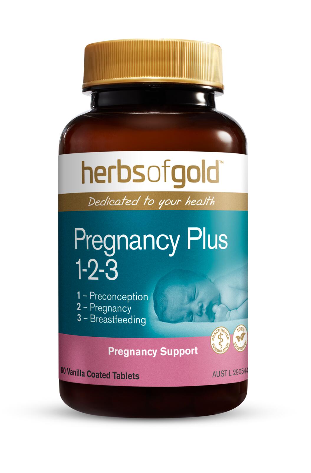 Buy Herbs Of Gold Pregnancy Plus 123 Tablets 60 | Wizard Pharmacy