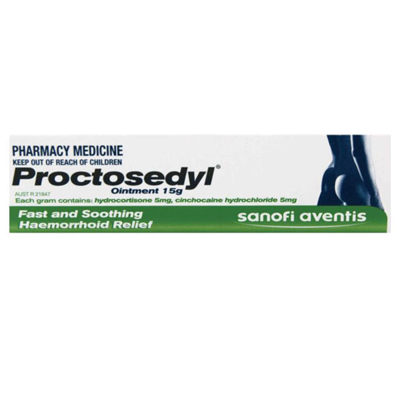 Buy Proctosedyl Ointment 15g | Wizard Pharmacy