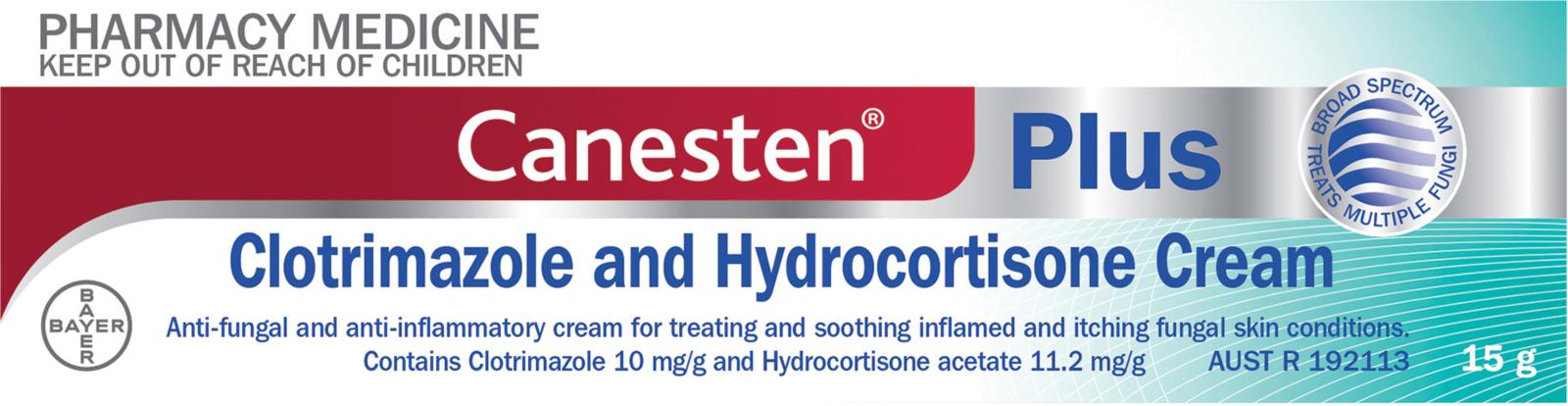 Buy Canesten Plus Cream 15g | Wizard Pharmacy