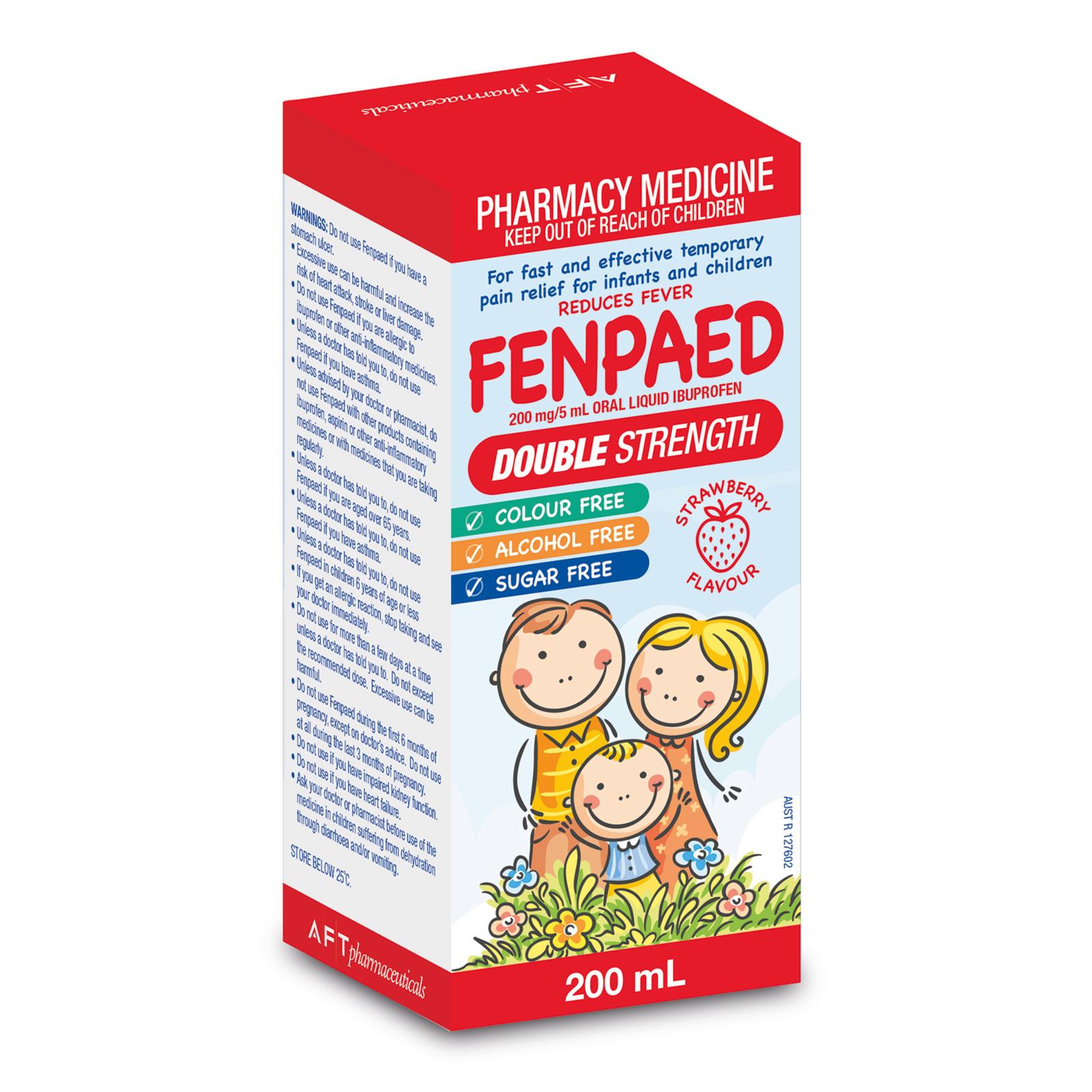 Buy Fenpaed Double Strength 200mg/5ml 200Ml | Wizard Pharmacy