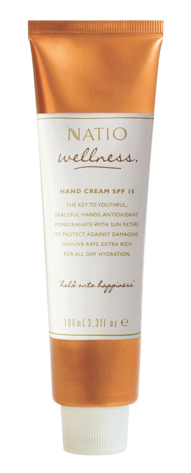 Buy Natio Wellness Hand Cream Spf15 | Wizard Pharmacy