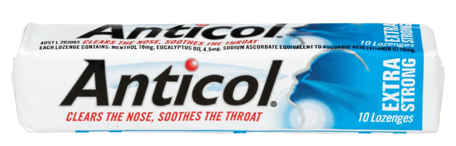 Buy Allens Anticol Extra Strength Lozenges 10 | Wizard Pharmacy