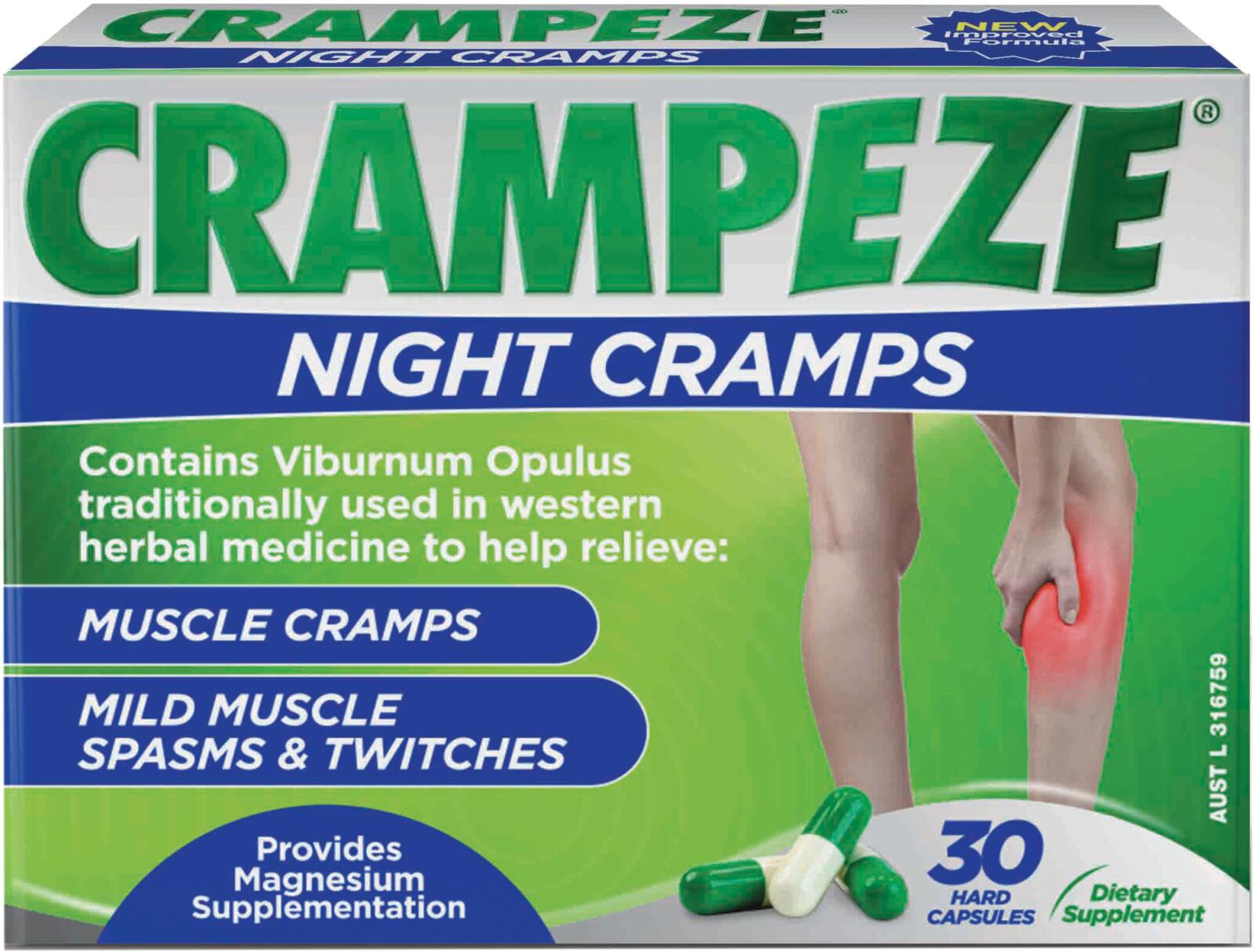 Buy Natralia Crampeze Capsules 30 | Wizard Pharmacy