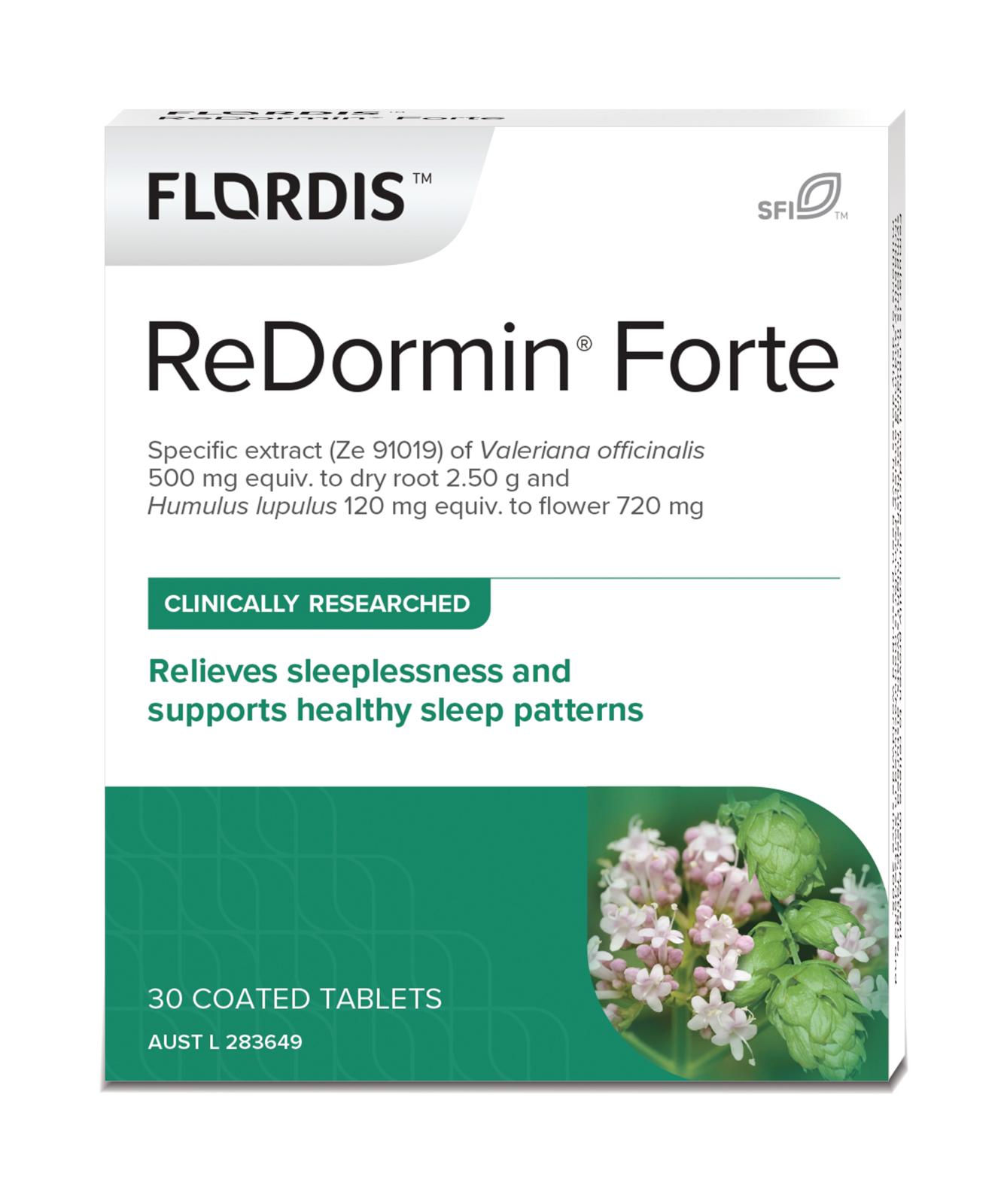 Buy Flordis ReDormin Forte 30 | Wizard Pharmacy
