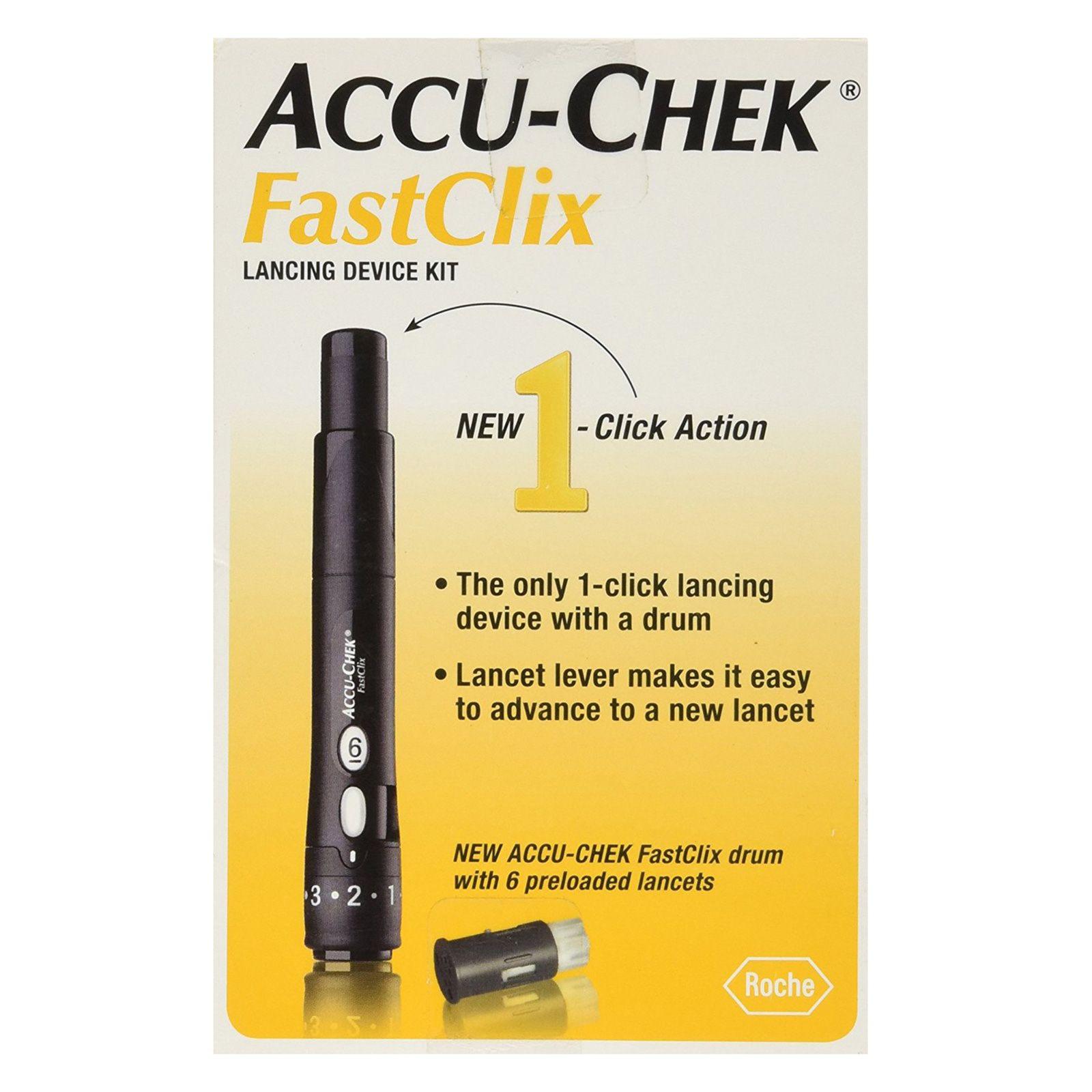 Buy Accu Check Fast Clix Device Kit | Wizard Pharmacy