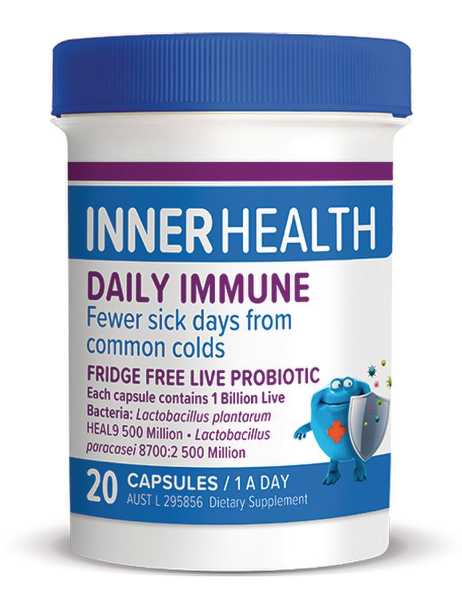 Buy Inner Health Daily Immune Capsules 20 | Wizard Pharmacy