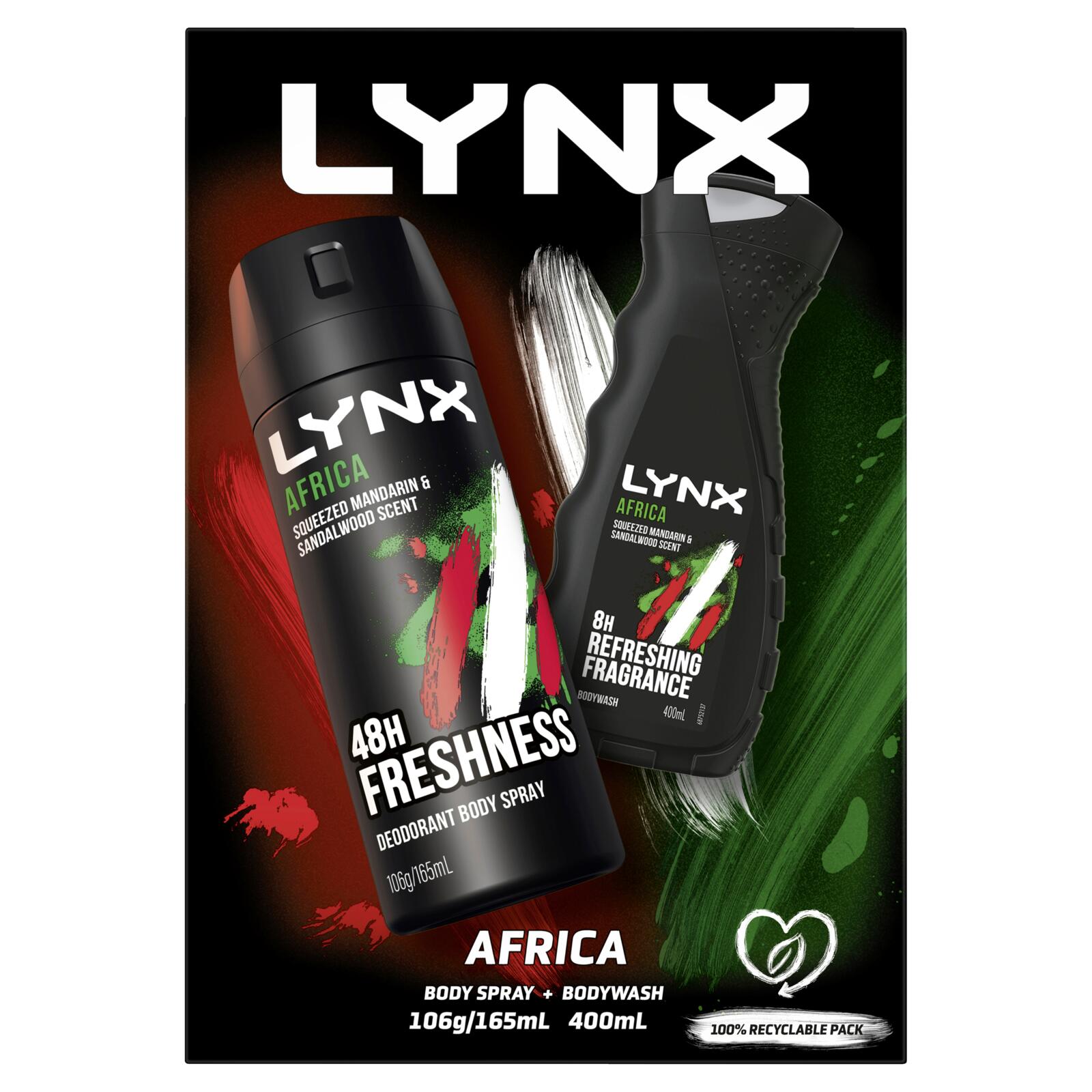 Buy Lynx Africa Duo Gift Pack | Wizard Pharmacy