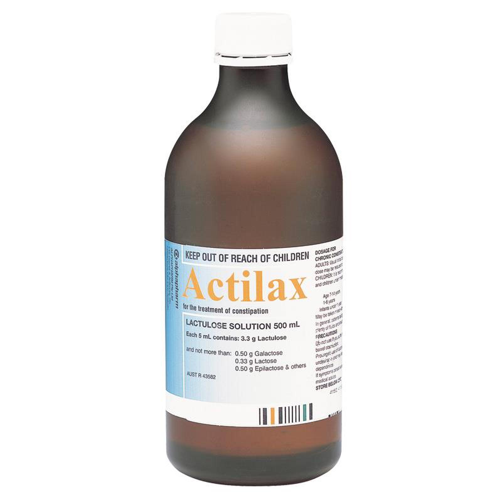 Buy Actilax Mixture 500ml | Wizard Pharmacy