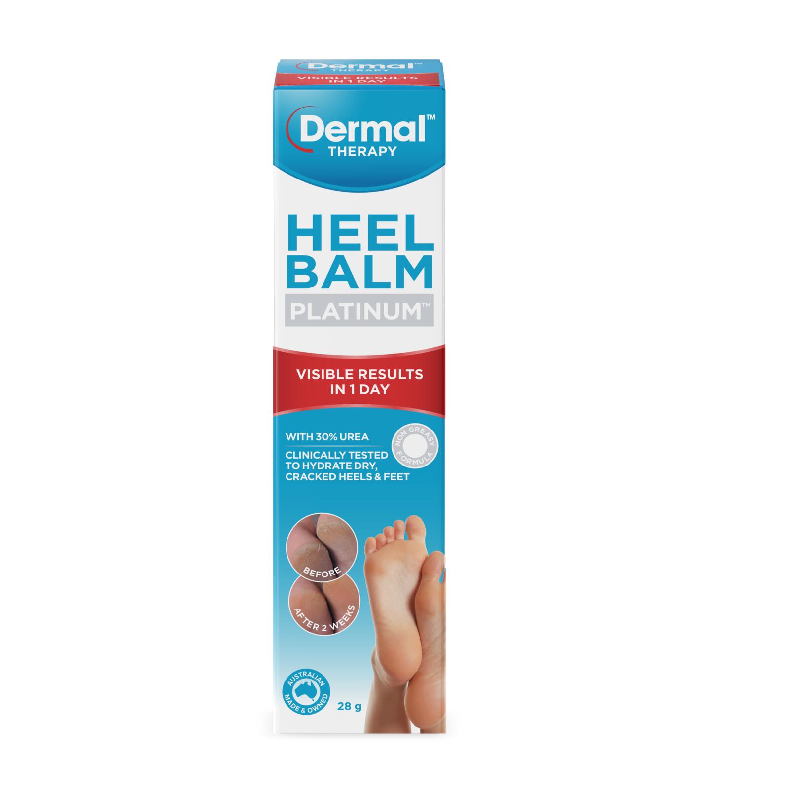 Buy Dermal Therapy Heel Balm Platinum 28g | Wizard Pharmacy