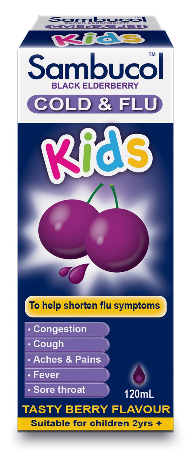 Buy Sambucol Kids Cough Liquid 120ml | Wizard Pharmacy