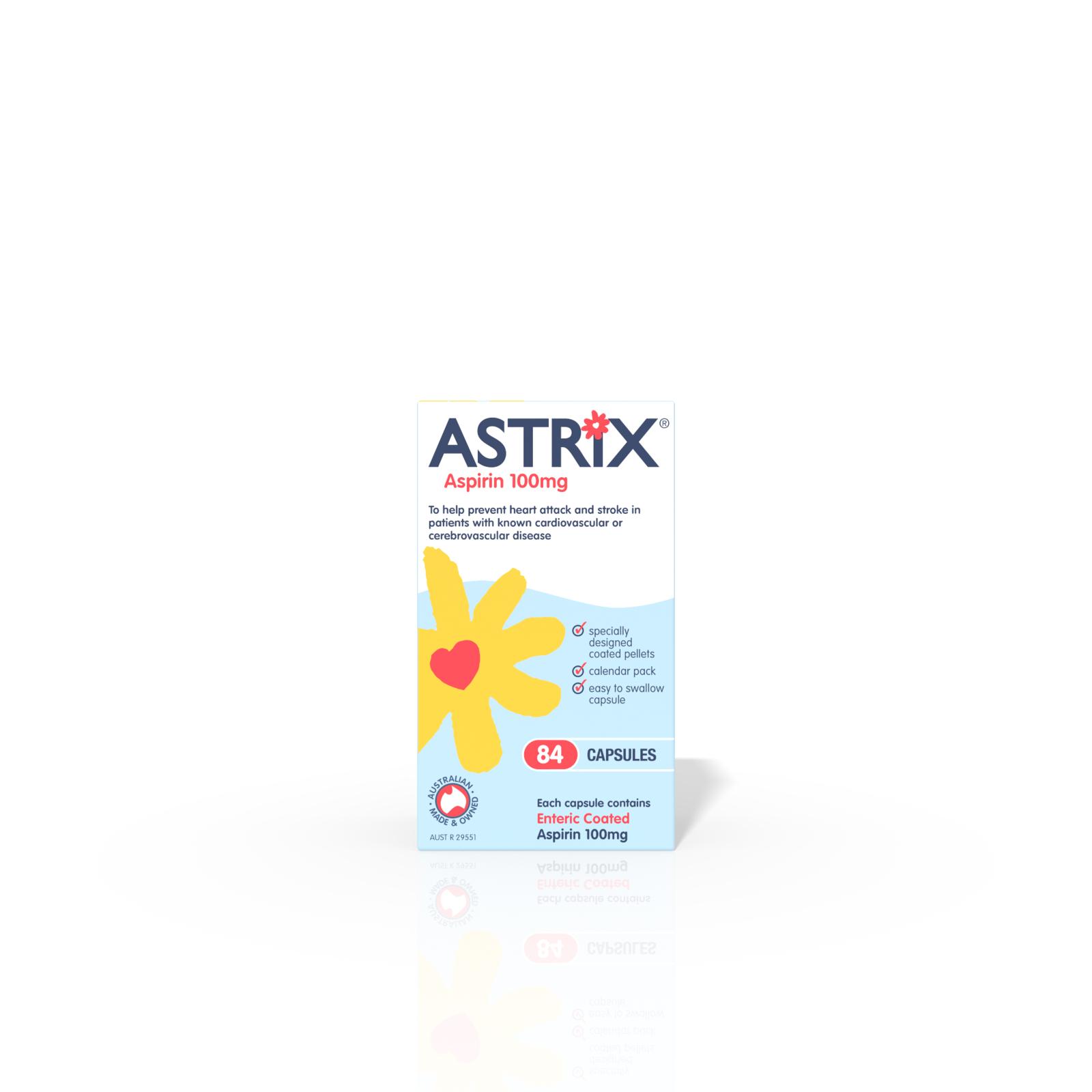 Buy Astrix Capsules 100mg Capsules 84 | Wizard Pharmacy