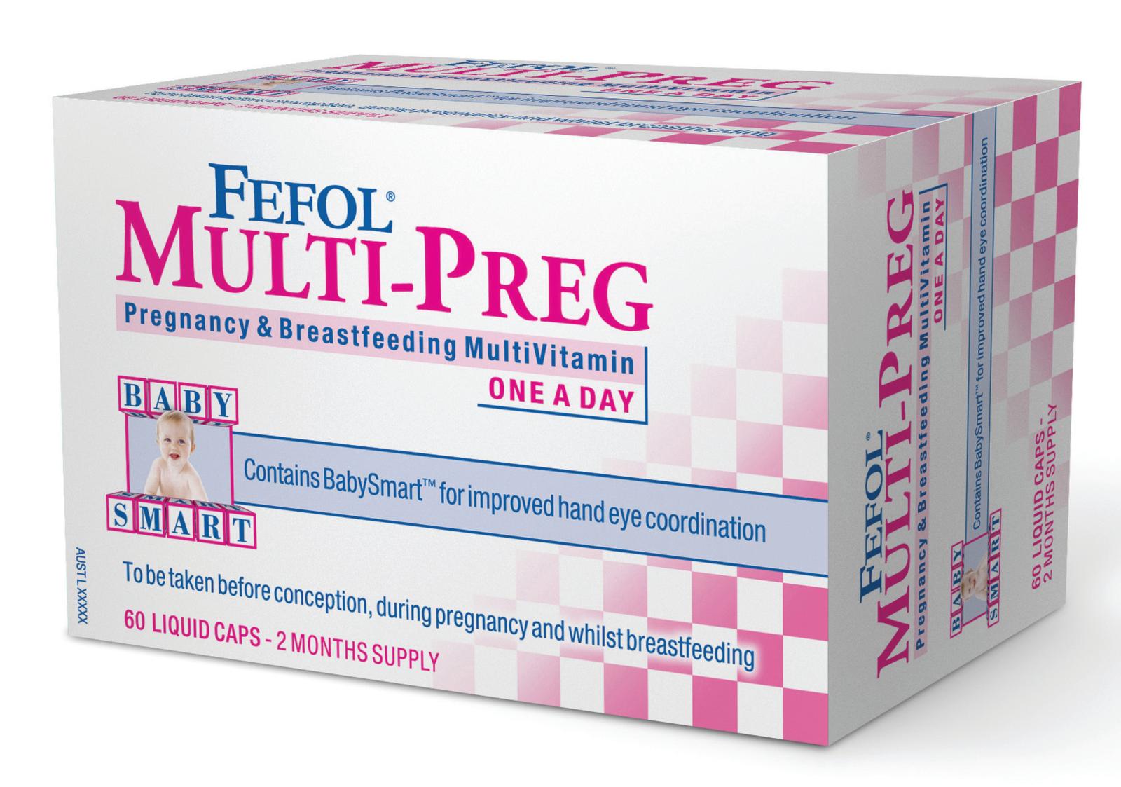 Buy Fefol Multi Pregnancy Capsules 60 | Wizard Pharmacy