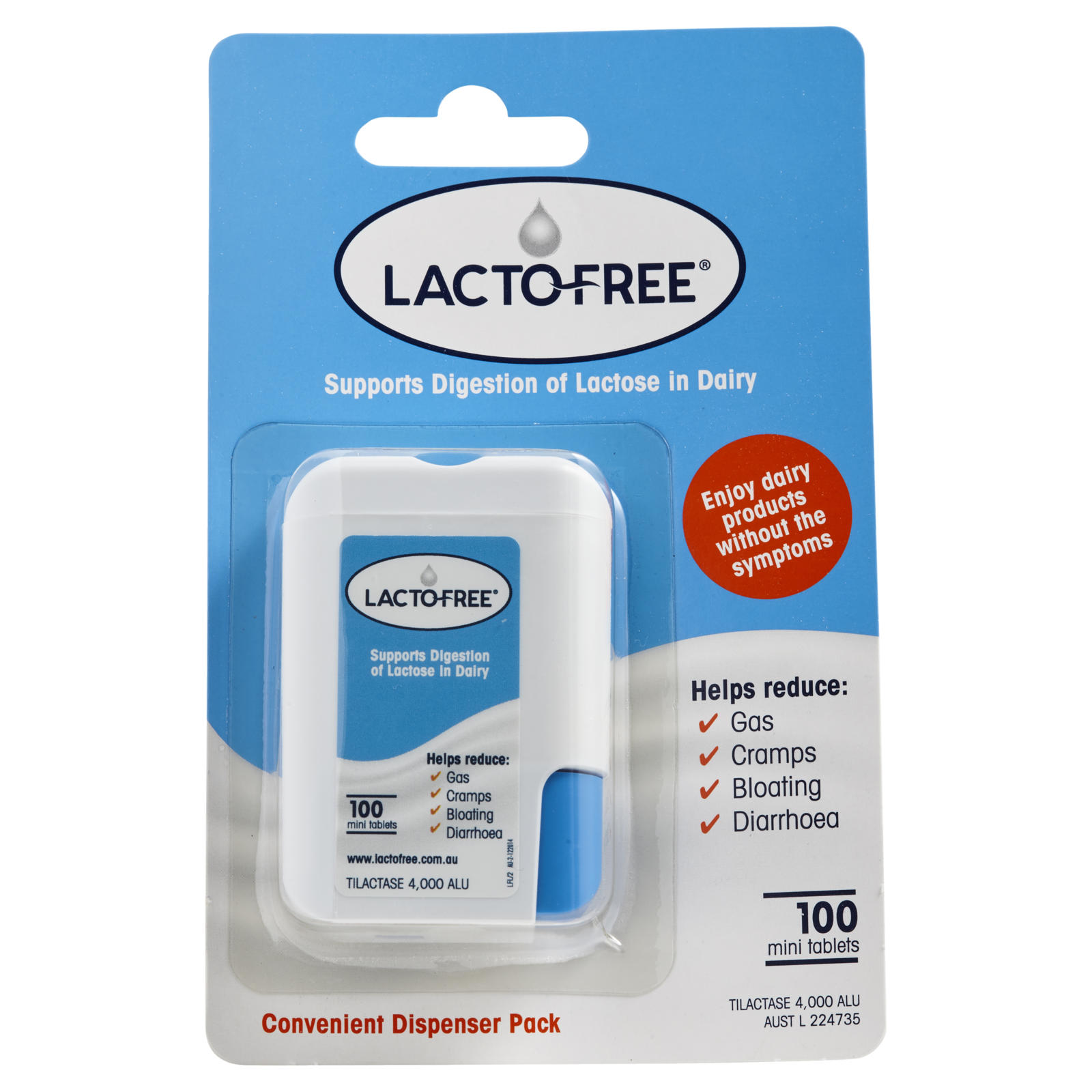 Buy Lacto-Free Tablets 100 | Wizard Pharmacy
