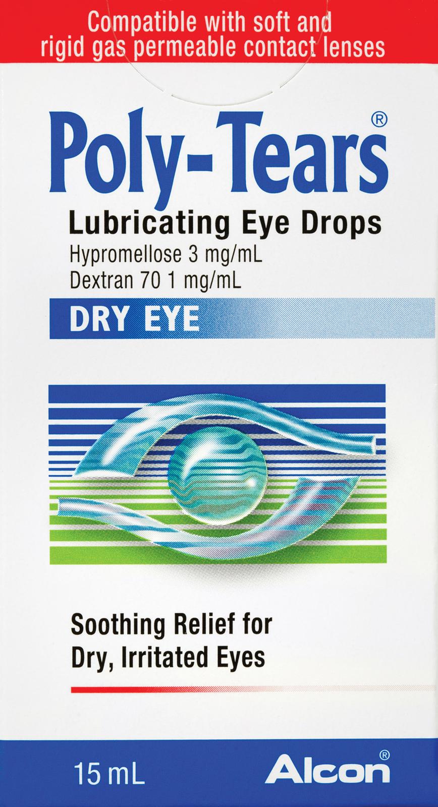 Buy Poly Tears Eye Drops 15ml | Wizard Pharmacy