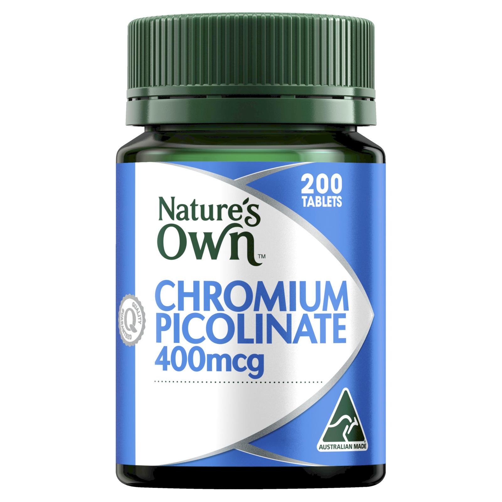 Buy Natures Own Chromium 400mcg Tablets 200 | Wizard Pharmacy