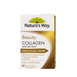 Buy Natures Way Beauty Collagen Mature Skin Tablets 60 | Wizard Pharmacy