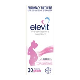 Buy Elevit With Iodine Tablets 30 | Wizard Pharmacy