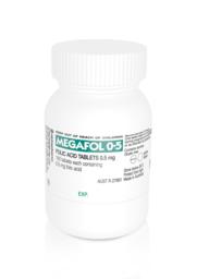 Buy Megafol 0.5mg Tablets 100 | Wizard Pharmacy